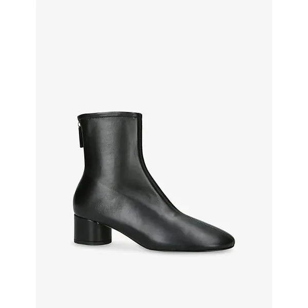 Dear Frances Harlie Heeled Leather Ankle Boots