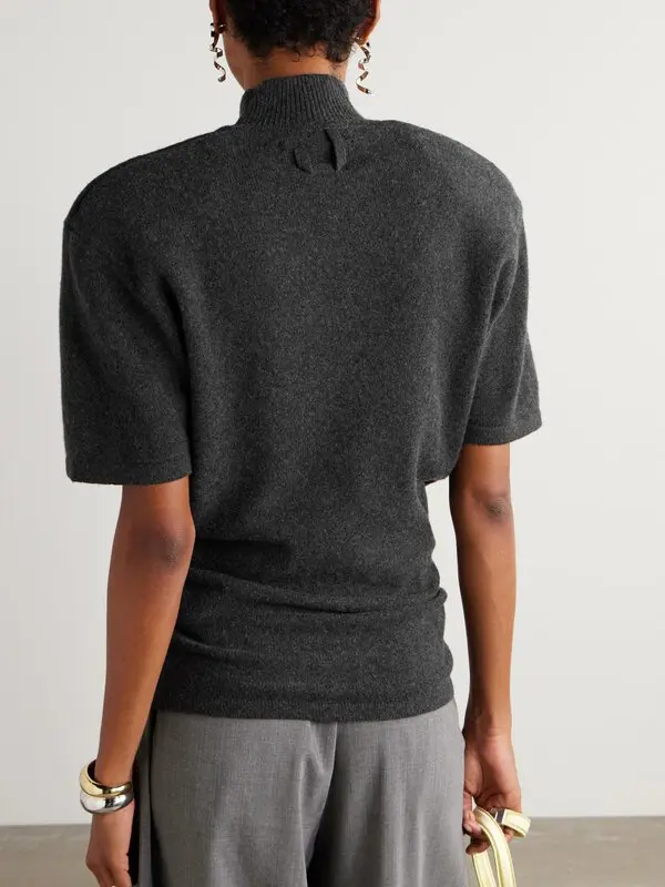 Jacquemus Castagna Wool And Cashmere-blend Turtleneck Sweater
