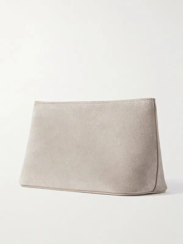 Brunello Cucinelli Suede Pouch - Neutrals