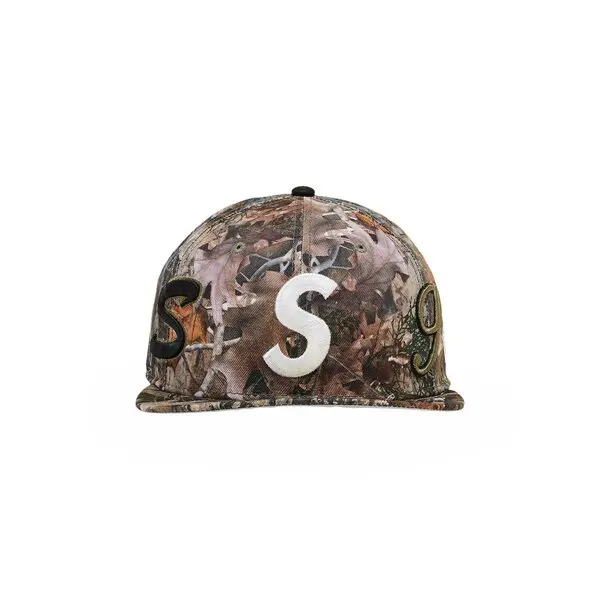 Supreme Multi S Logo Truetimber Kanati Camo New Era Cap - Green