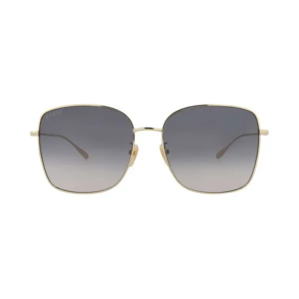 Gucci Square Frame Sunglasses - Gold