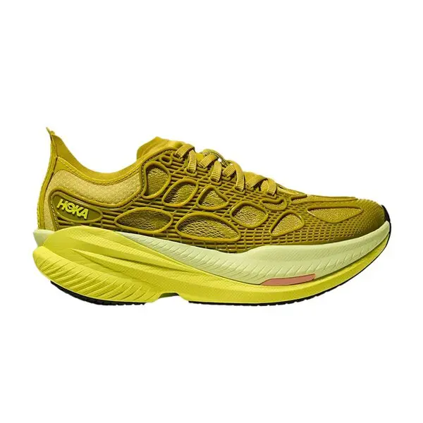 HOKA® Mach X Caged Sneakers - Yellow