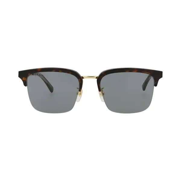 Gucci Square Frame Sunglasses - Brown