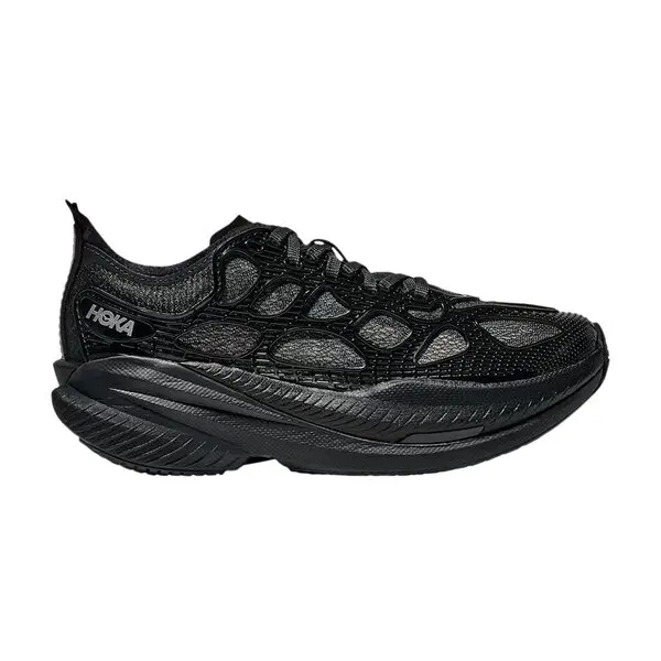 HOKA® Mach X Caged Sneakers - Black