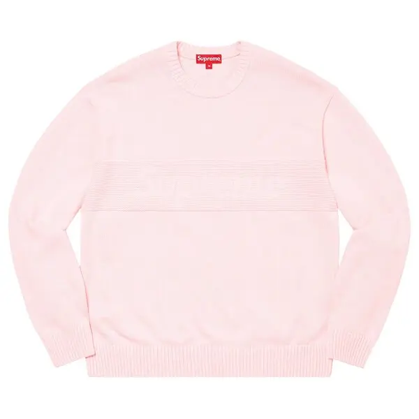Supreme Tonal Paneled Sweater