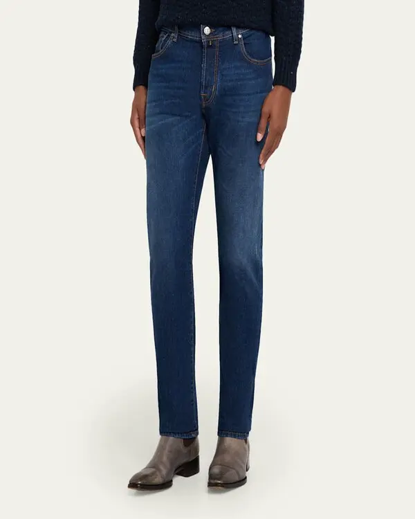 JACOB COHЁN Bard Dark-wash Denim Slim Fit Jeans