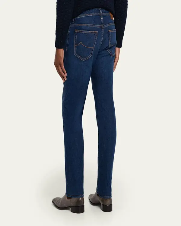 JACOB COHЁN Bard Dark-wash Denim Slim Fit Jeans