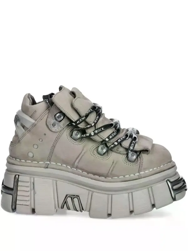 NEW ROCK Lace-up Platform Sneakers