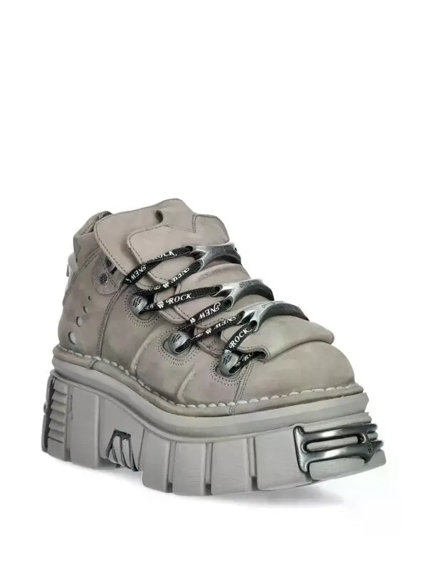 NEW ROCK Lace-up Platform Sneakers