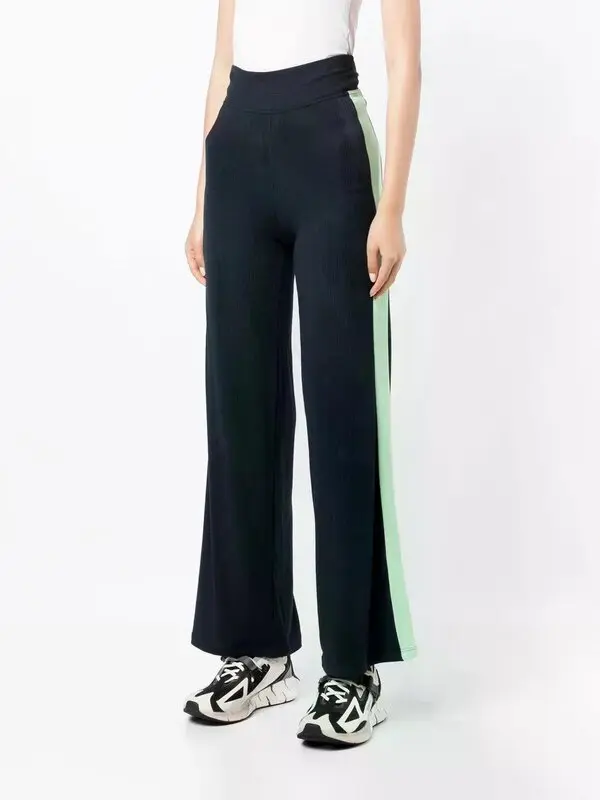 The Upside Solstice Soleil Striped Trousers