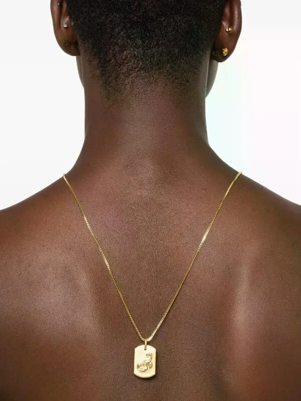 Maje Scorpio Motif Box-chain Necklace