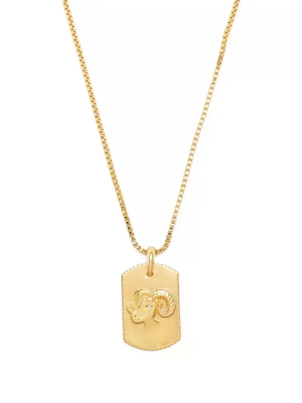 Maje Aries Motif Necklace