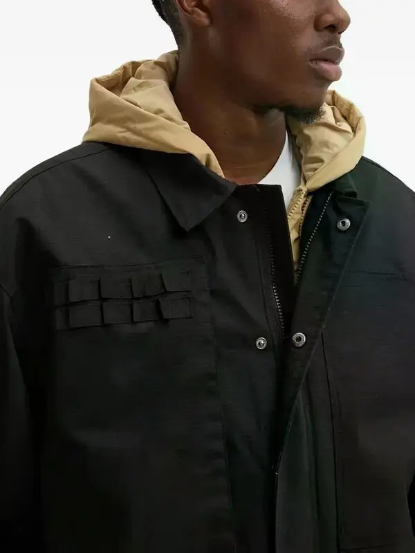 Desigual Flap-pockets Jacket With Detachable Gilet
