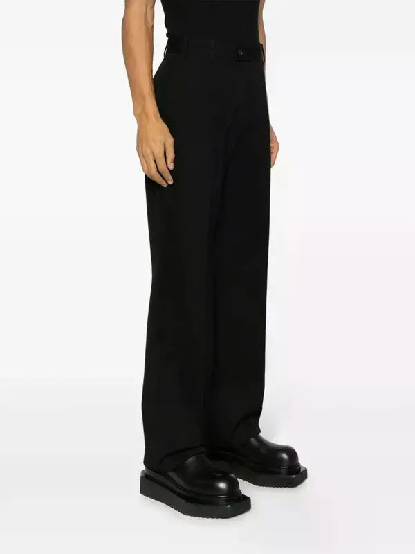 Off-White Straight-leg Wool Trousers