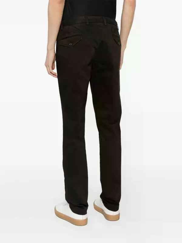 Corneliani Drawstring Tapered Trousers - Brown