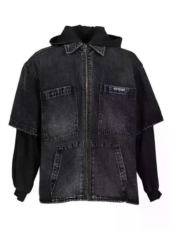 We11Done Double-layer Denim Jacket