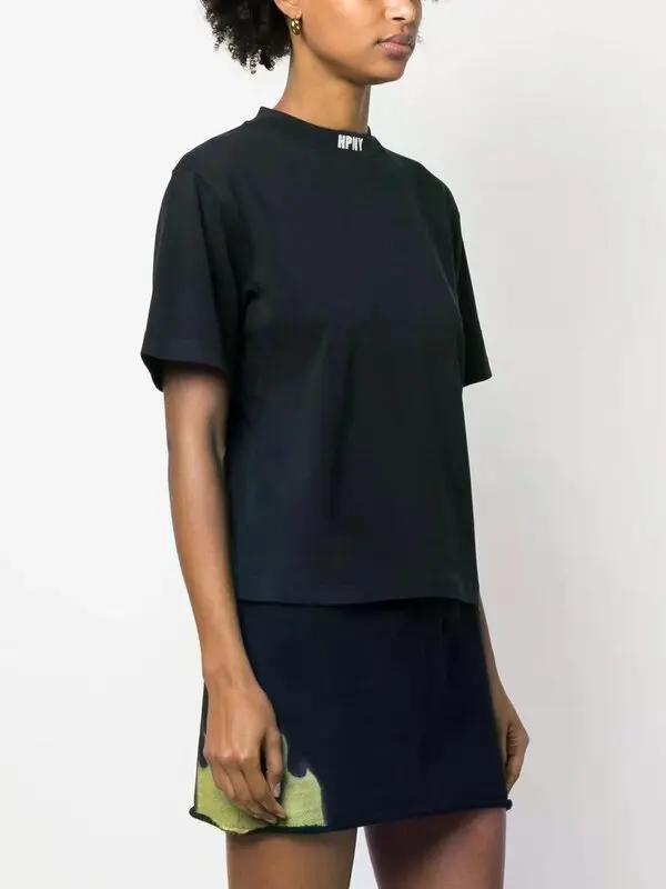 Heron Preston Logo-embroidered Organic Cotton T-shirt