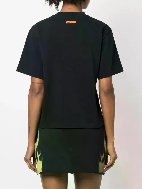 Heron Preston Logo-embroidered Organic Cotton T-shirt