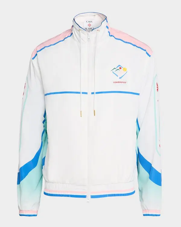 Casablanca Color Block Wind-resistant Jacket - Casa Sportif