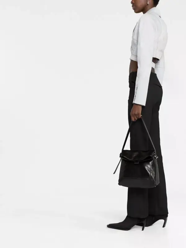 Off-White Leather Shoulder Bag