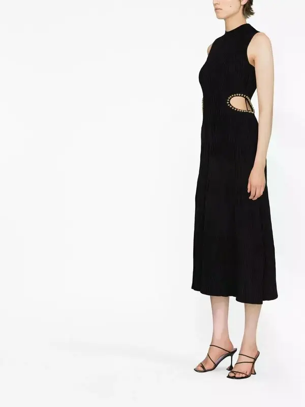 Simkhai Cut-out Knit Midi Dress