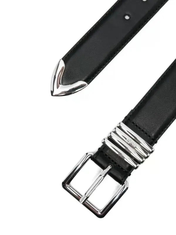 Maje Smooth Leather Belt