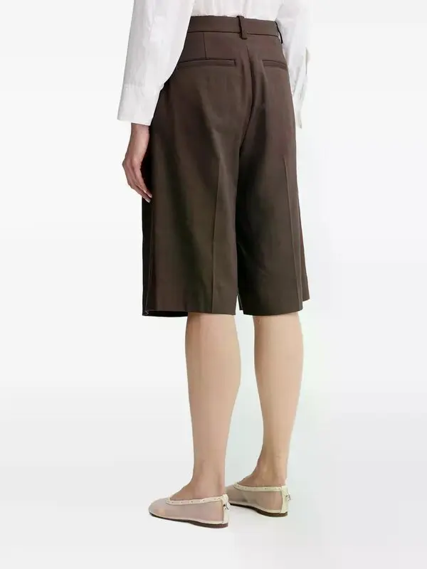 A.L.C. Pleated Side-pockets Shorts
