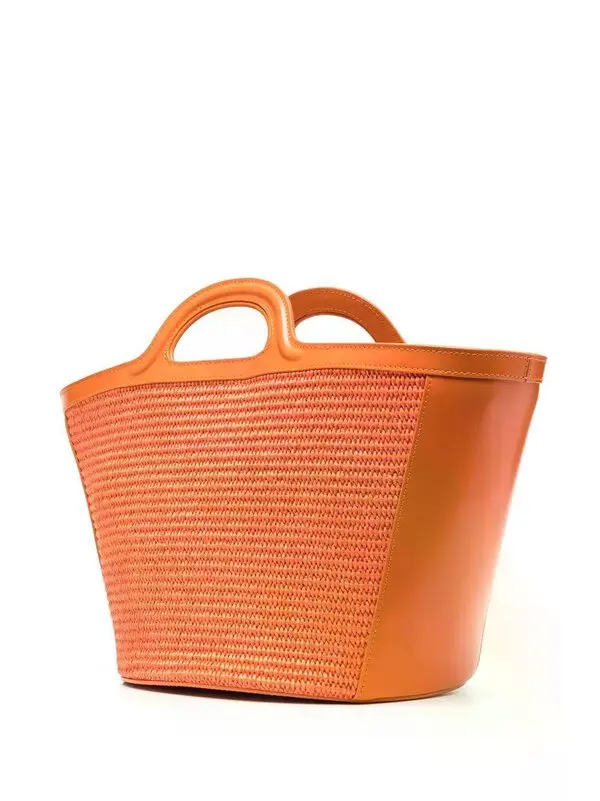 Marni Tropicalia Logo-embroidered Tote