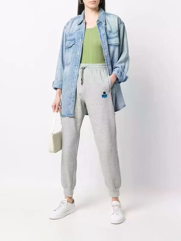 MARANT ETOILE Logo-patch Track Pants