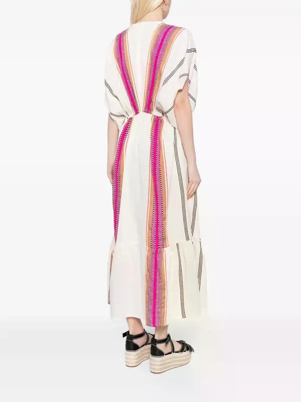 LEMLEM Leila Cotton-blend Maxi Dress - Multicolour