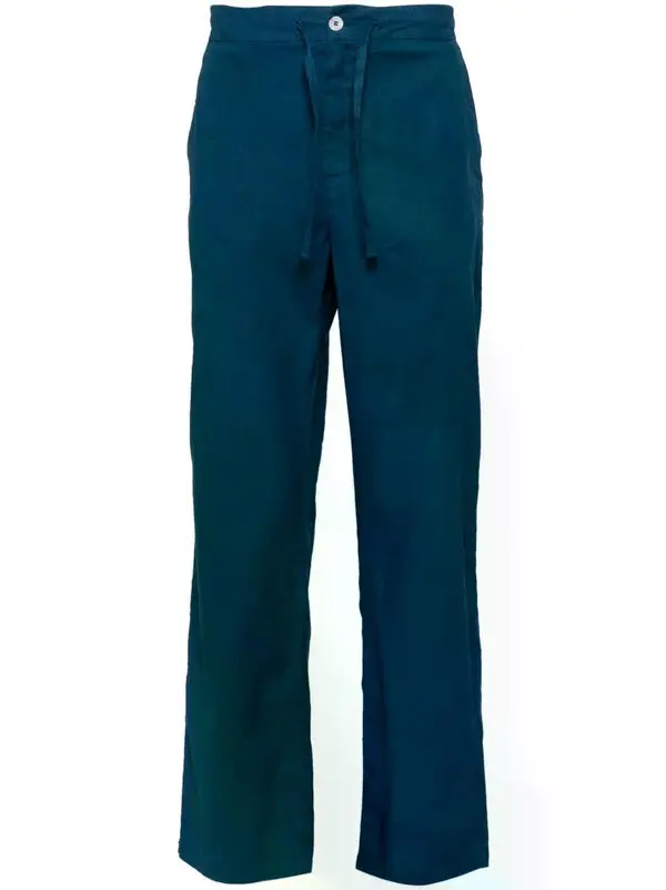 Frescobol Carioca Mendes Drawstring Trousers - Blue