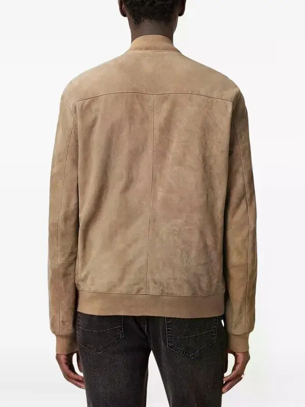 ALLSAINTS Kemble Suede Bomber Jacket