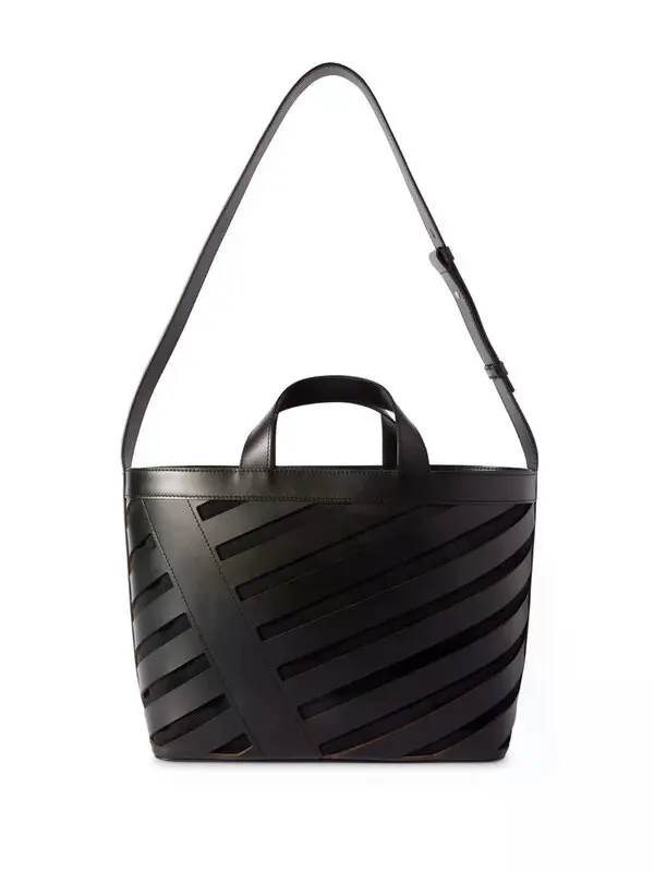 Off-White Small Cut-out Diag Tote Bag