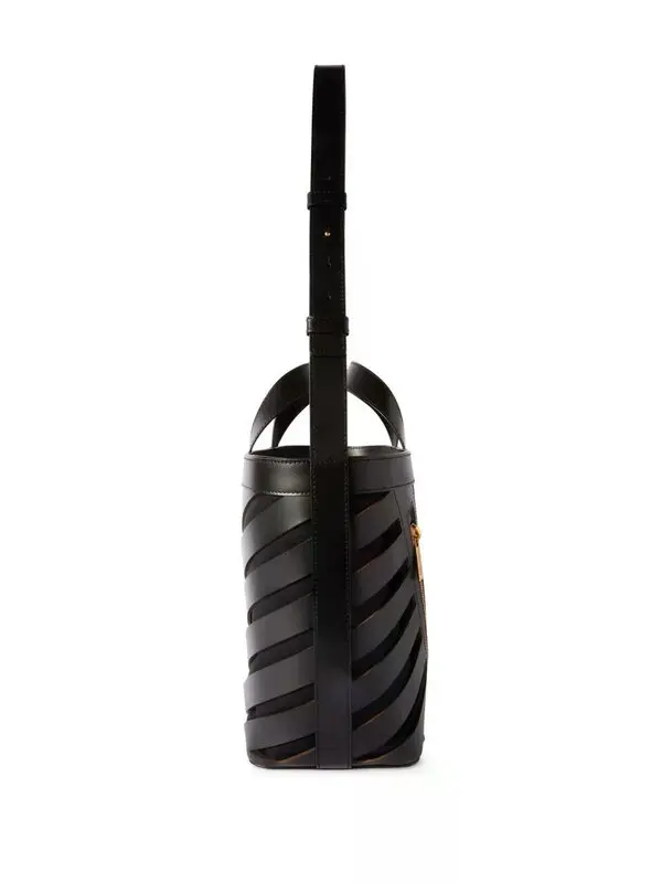 Off-White Small Cut-out Diag Tote Bag