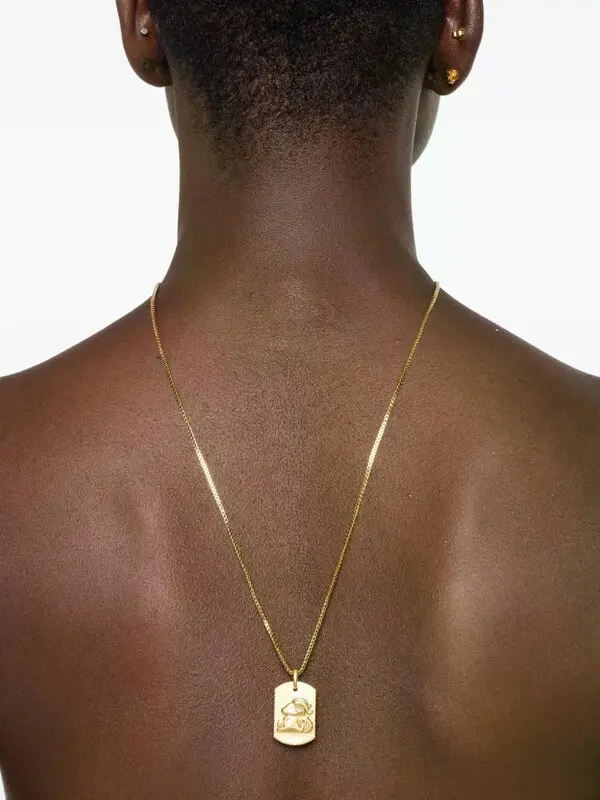 Maje Capricorn Zodiac Pendant Necklace