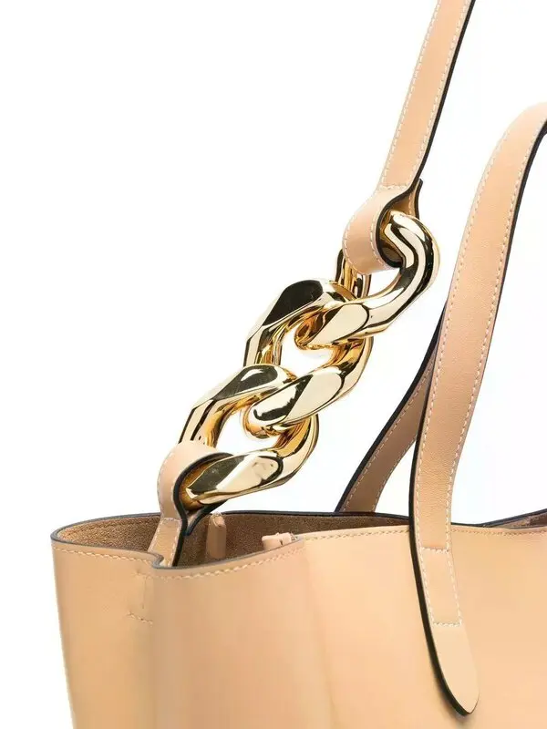 JW Anderson Chain-detail Leather Tote