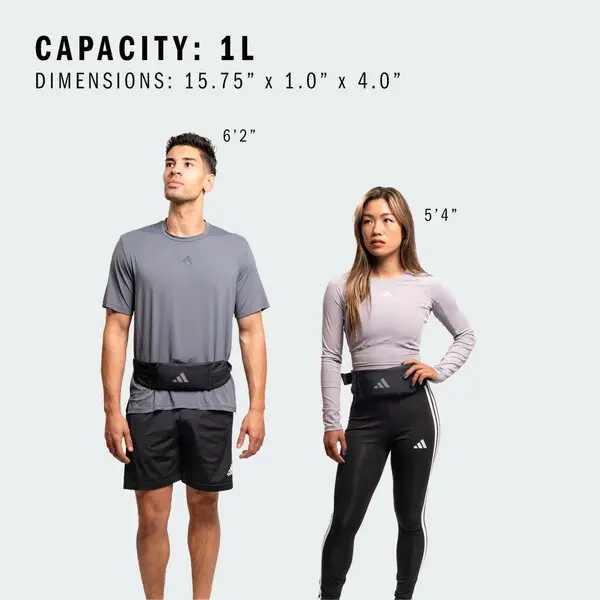 Adidas Pacer Running Waist Pack - Black