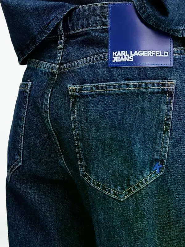 Karl Lagerfeld Split-hem Jeans