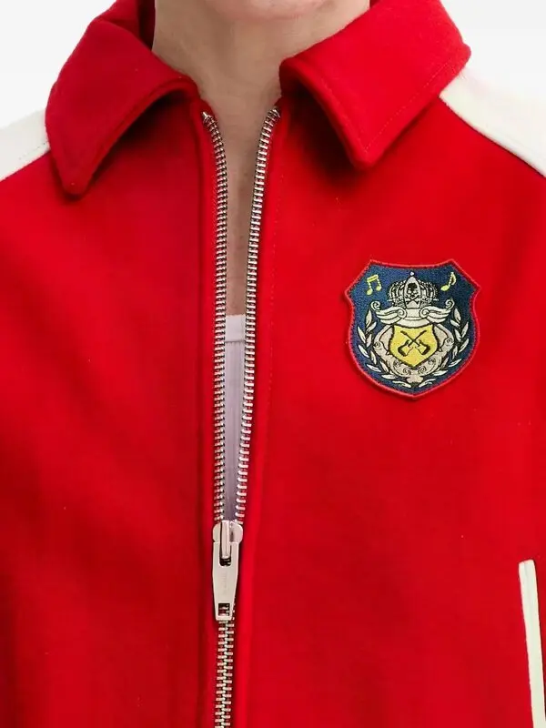 The Kooples Varsity-patch Jacket
