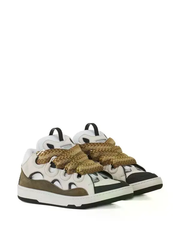 LANVIN Curb Lace Sneakers