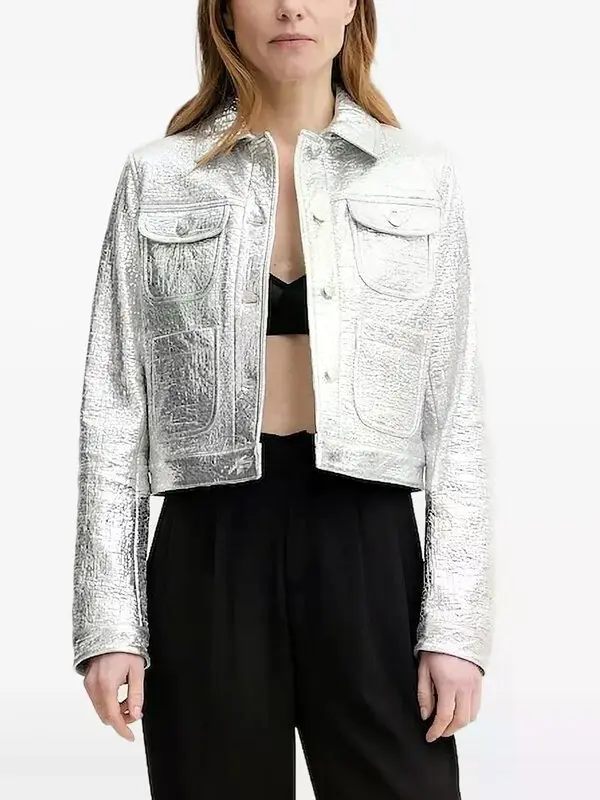 The Kooples Metallic-effect Jacket