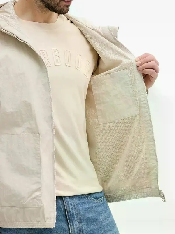 Barbour Hooded Jacket - Neutrals
