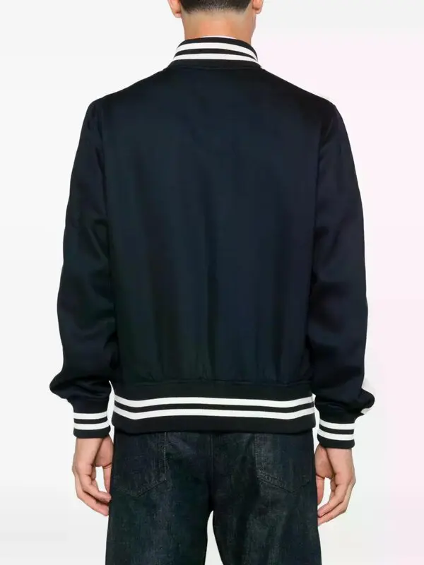 Sandro Logo-embroidered Bomber Jacket