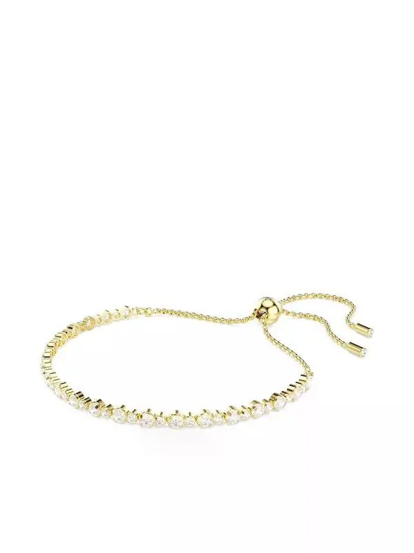 SWAROVSKI Matrix Tennis Crystal Bracelet - Gold
