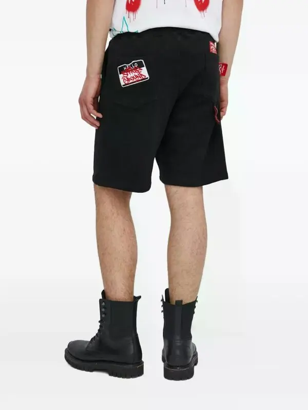 SPRAYGROUND Shark-patch Drawstring Shorts
