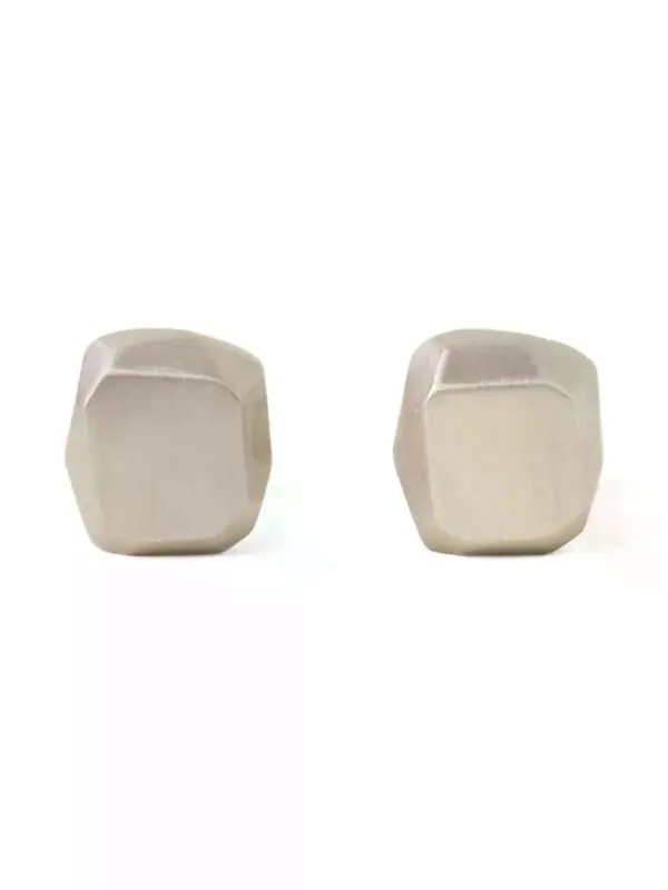 LANVIN Faceted Brass Cufflinks