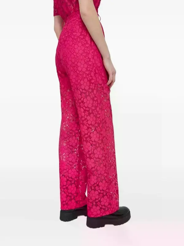 Desigual Floral Lace Trousers