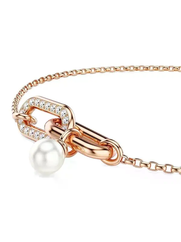 SWAROVSKI Constella Pearl-embellished Chain Bracelet