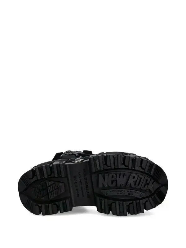 NEW ROCK M-bios130-c7 Platform Buckle Sandals