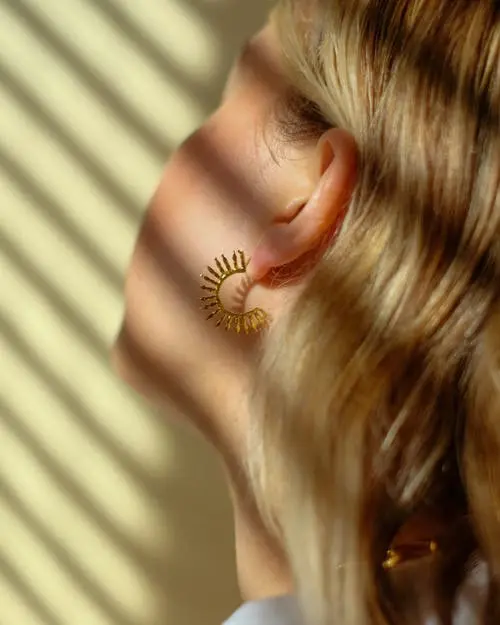 OTTOMAN HANDS Aylin Hoop Earrings